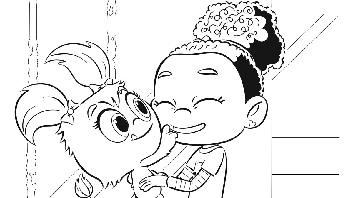 Esme And Roy Coloring Pages